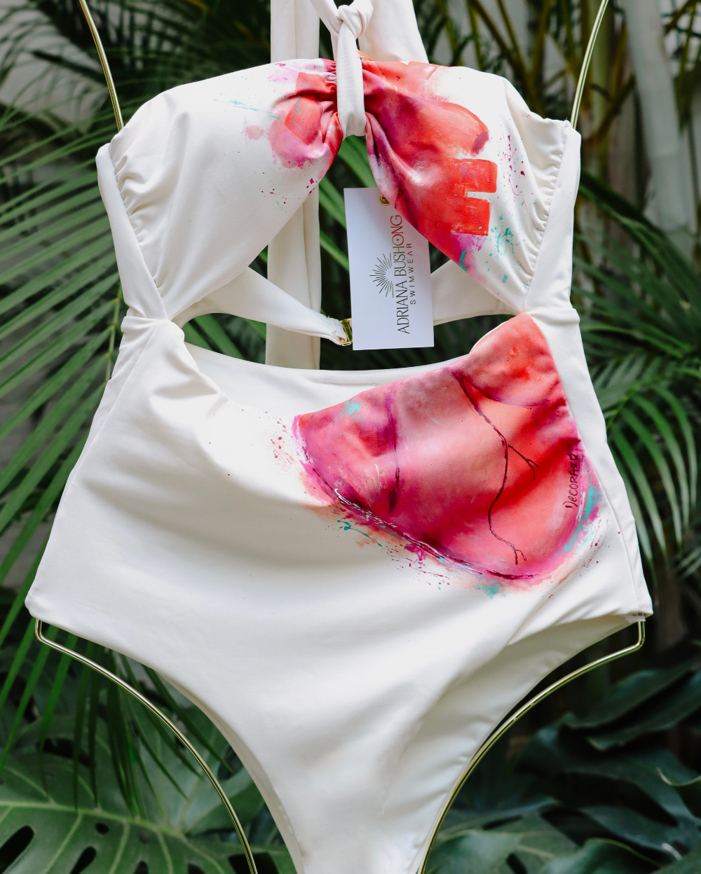 Brave / Valiente Marfil Pintado - Adriana Bushong Swimwear